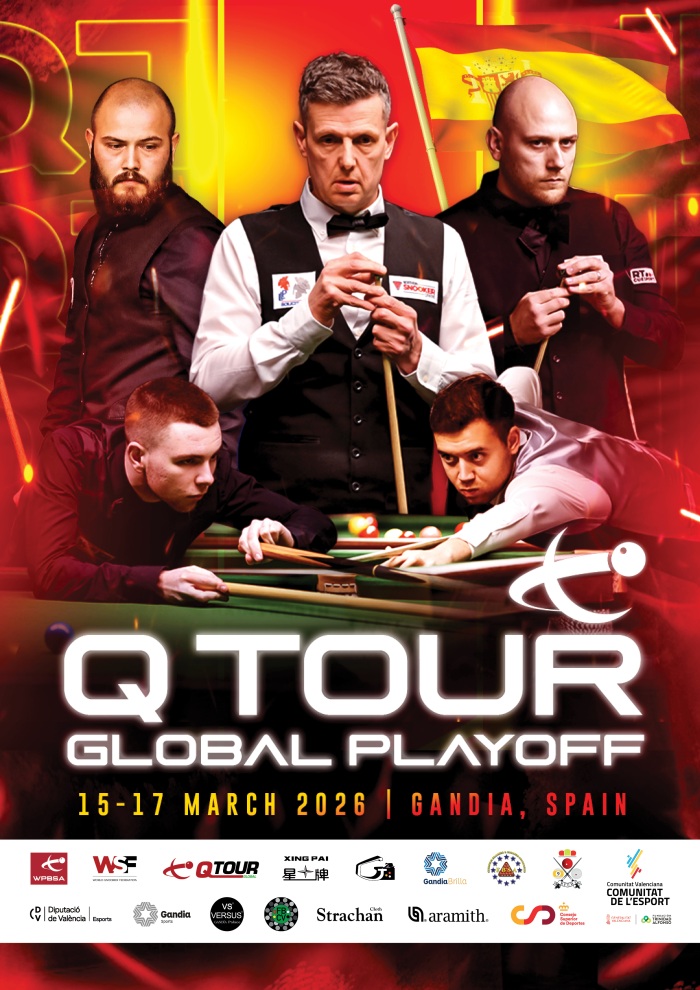 CueTracker - 2026 Q Tour Global Playoff - Event 1 - Snooker Results ...